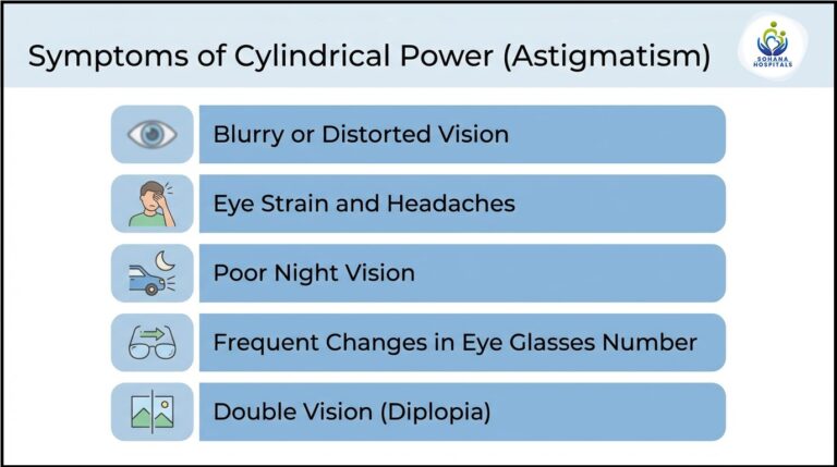 Cylindrical Eye Power: Symptoms, Causes and Treatment Options